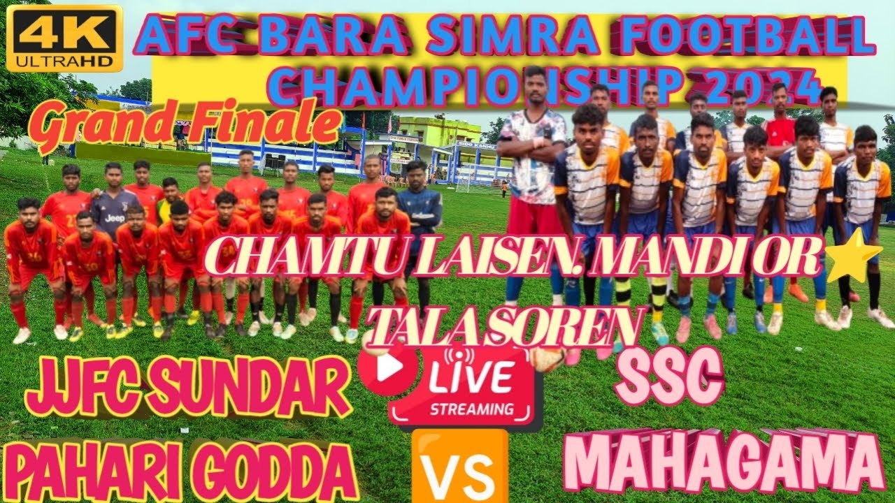 Grand Finale/ JJFC Sundar Pahari Godda 🆚 SSC Mahagama // At Bara Simra ...
