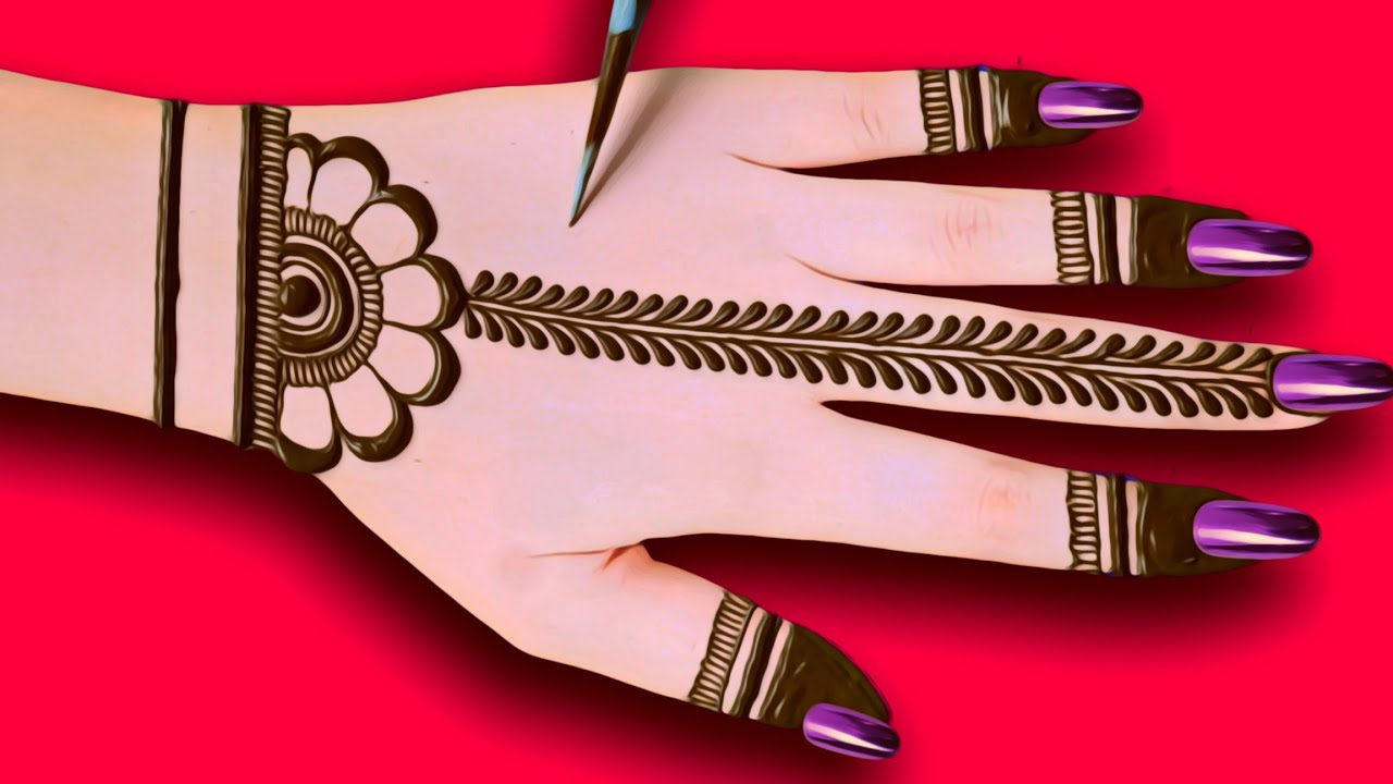Very Easy mehndi designs | mehandi ka design | mehandi design | mehandi ...