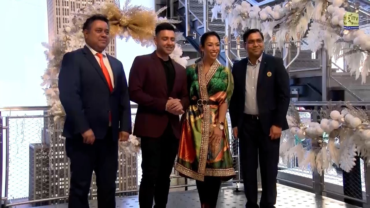 FIA and Empire State Building Illuminate Diwali in Grand Style - YouTube