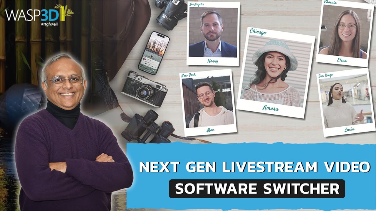 Responsive Multi-Video Switcher for Live Debates & Talk Shows: Fluid ...