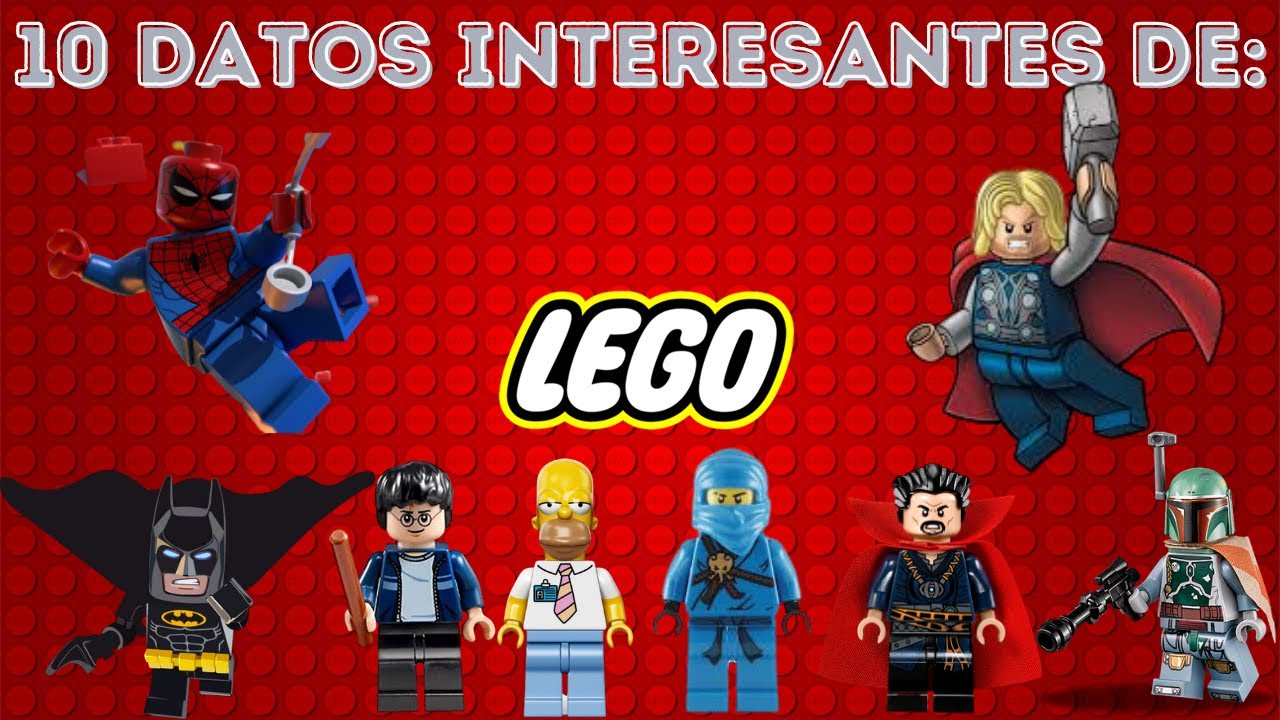 10 datos interesantes de LEGO - YouTube