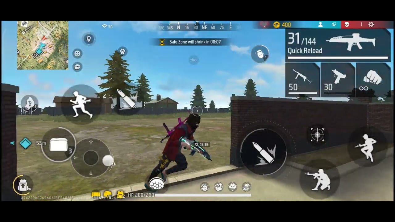 FREE FIRE RANKED GAME IN PEAK RANK PUSH - YouTube