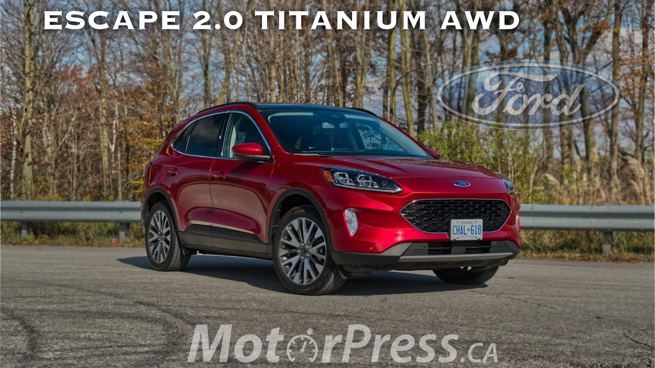 2020 Ford Escape Titanium 2.0 AWD - Review (4K) - YouTube