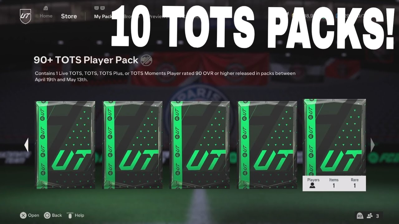 I Saved 10 Guaranteed TOTS Packs & Got.. FC 24 Ultimate Team! - YouTube