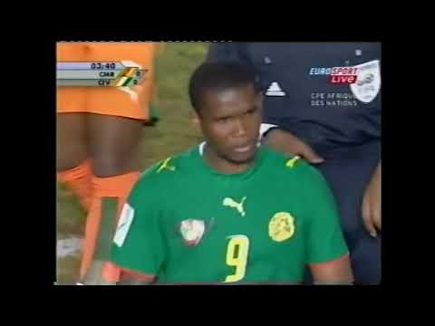 CAMEROUN-COTE D'IVOIRE QUART FINALE COUPE D'AFRIQUE DES NATIONS VF EUROSPORT