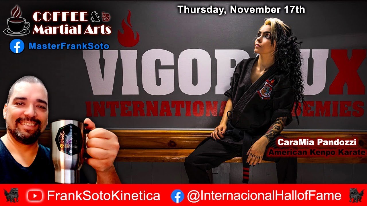 Coffee & Martial Arts - CaraMia Pandozzi - 3rd Degree American Kenpo ...