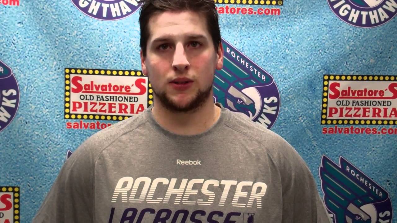 Rochester Knighthawks Cory Vitarelli (2-8-12) - YouTube