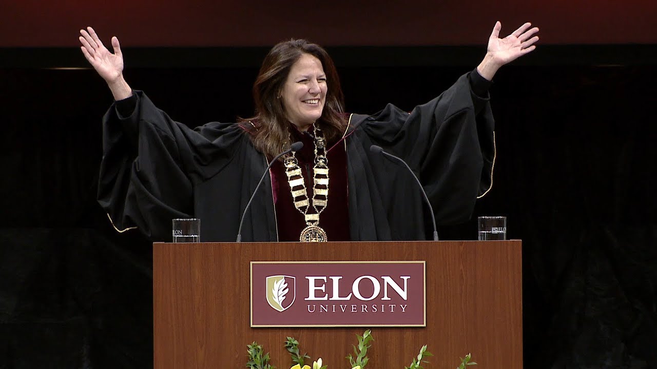 A Look Back at The Inauguration of President Connie Ledoux Book - YouTube