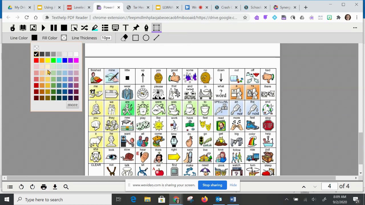 How to remotely model language using a PDF of LAMP:WFL while reading a ...