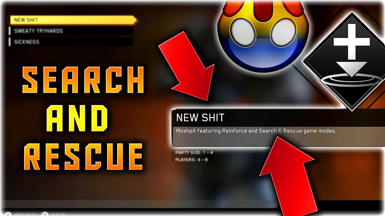 THEY FINALLY ADDED THIS GAME MODE!! (COD IW SEARCH & RESCUE) - YouTube