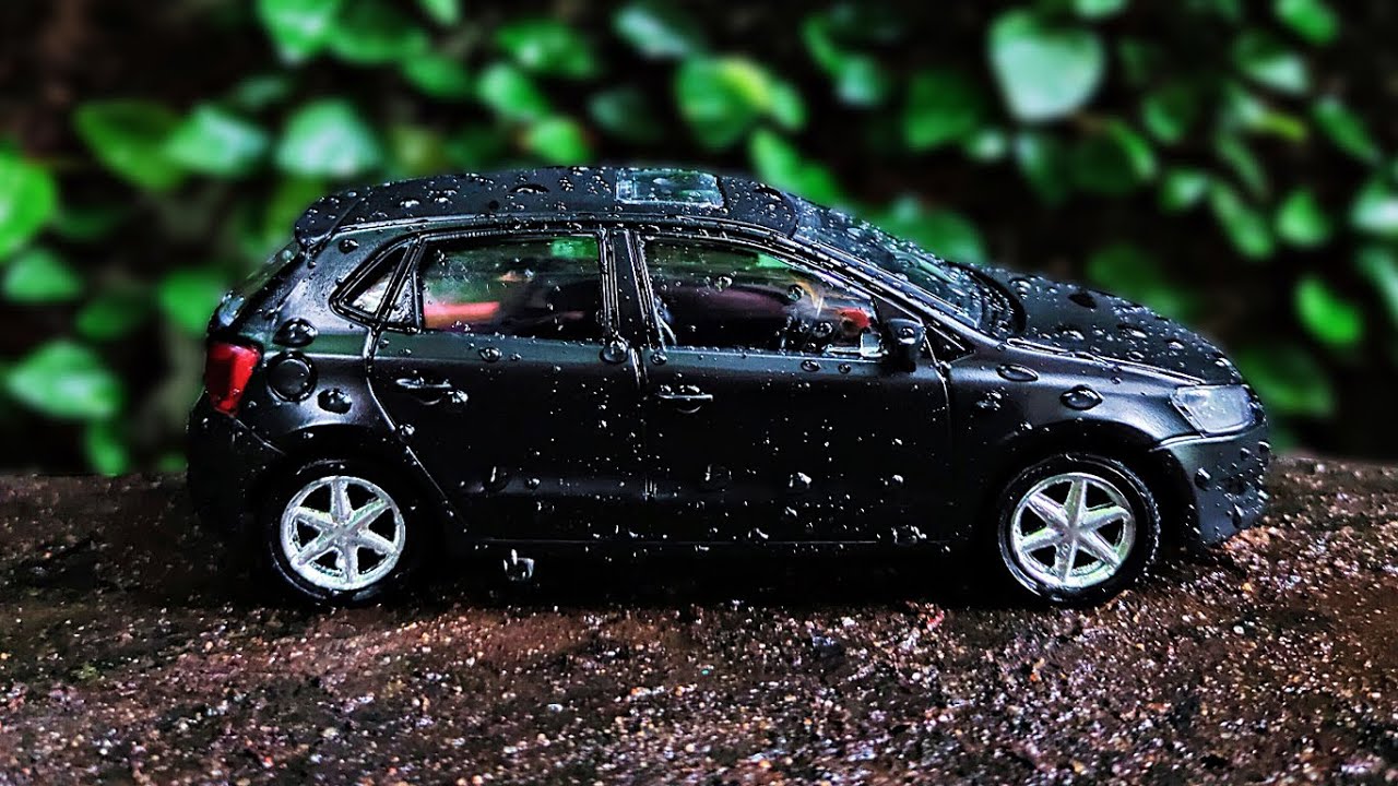 Polo GT Black Edition | Scale model toy car - YouTube