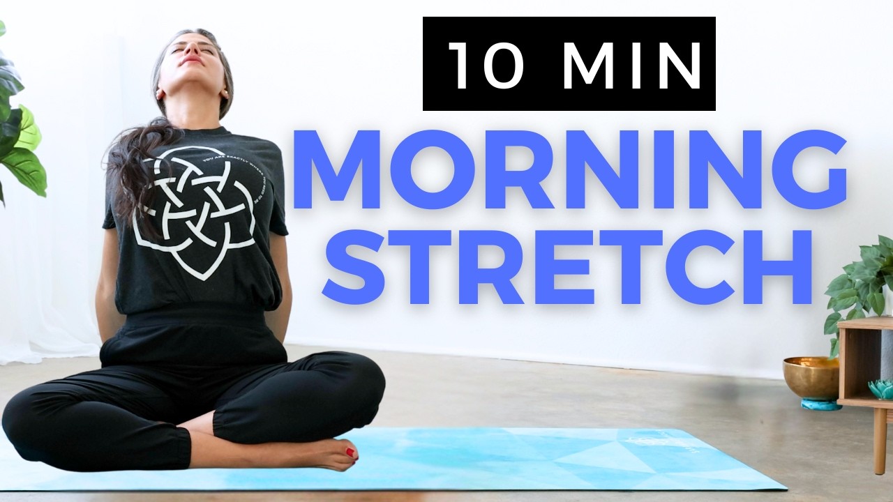 10 min Morning Yoga Full Body Stretch to Wake Up - YouTube