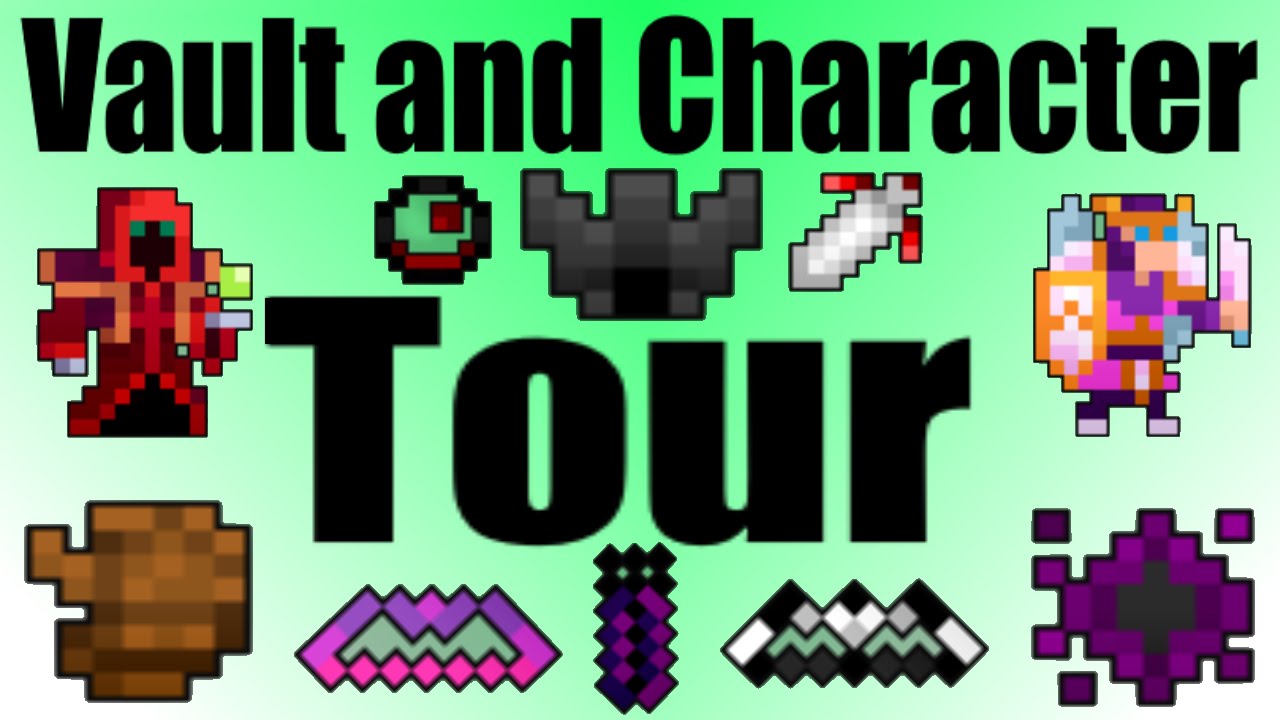 My Vault and Character Tour [100+ UTs] - YouTube