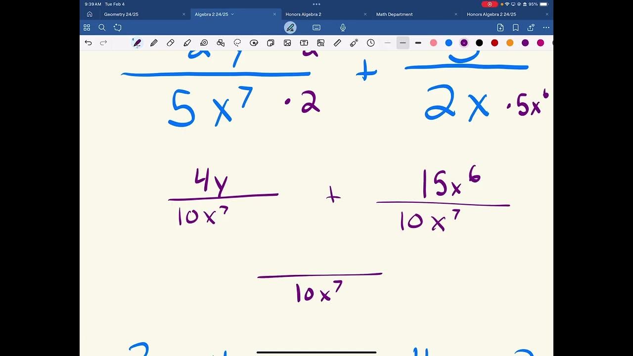 Add and Subtract monomials example’s only - YouTube