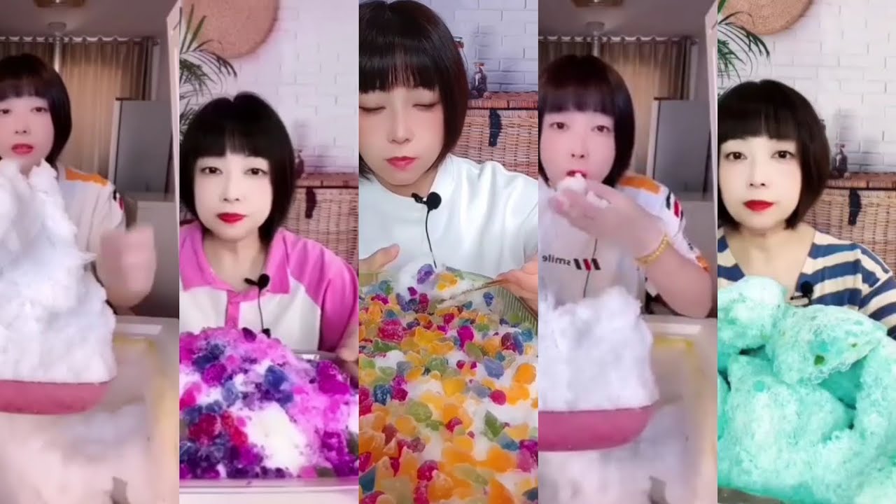 Different Ice Eaters Squeaky and Crunchy Ice Eating Complication Full ...