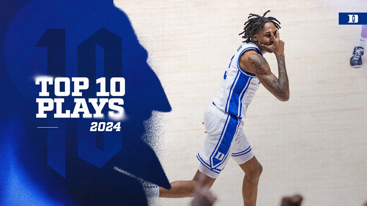 Duke Basketball | 2024 Top 10 Plays - YouTube