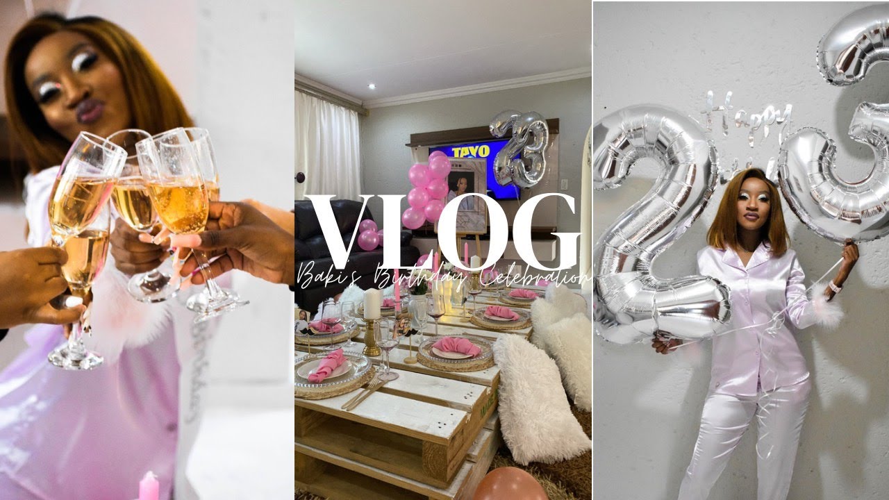VLOG: MY BIRTHDAY CELEBRATION// 3 DAY VLOG// SLUMBER PARTY - YouTube