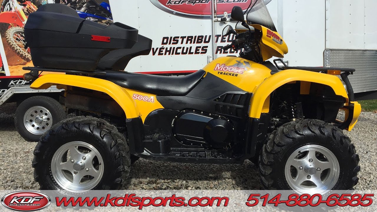 CF Moto Moose Tracker 500cc 2008 avec 577km - YouTube