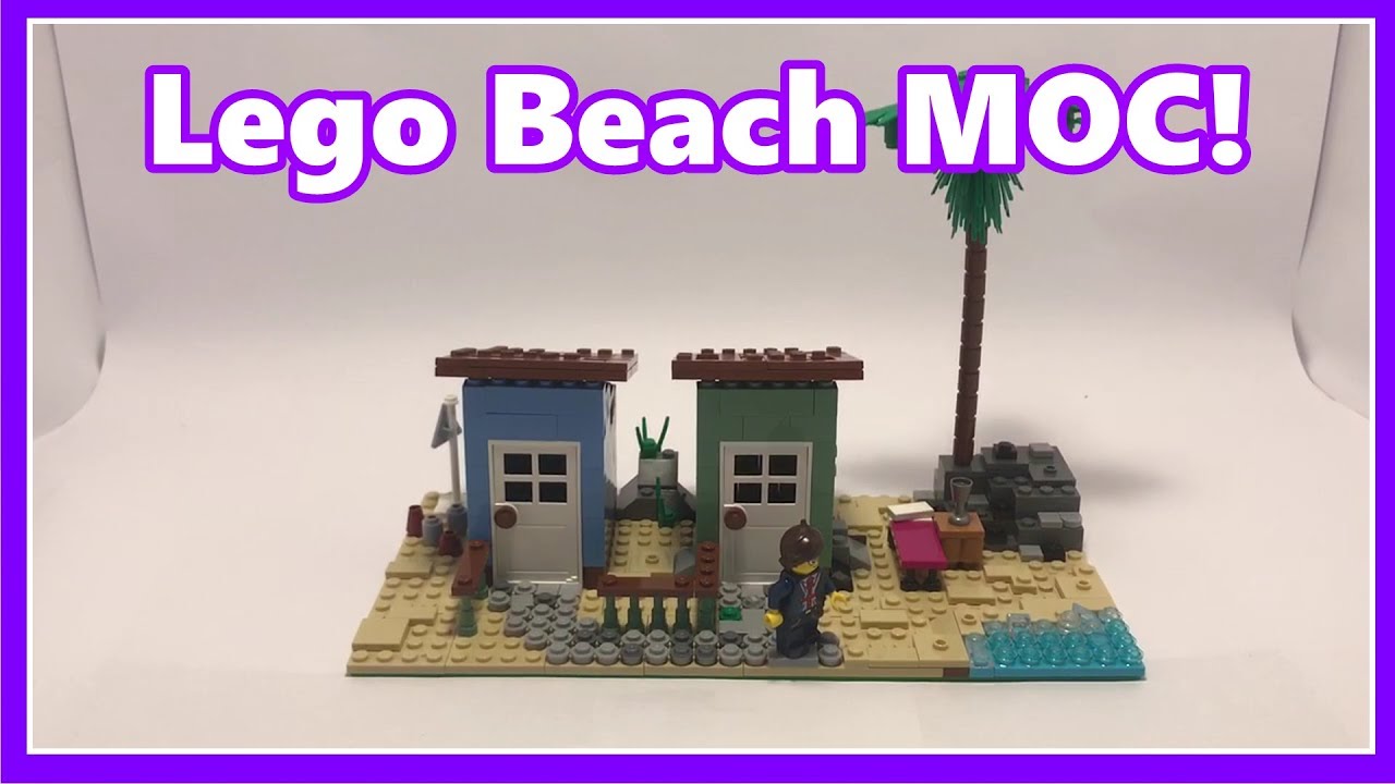Tropical Beach Huts! - Lego MOC Review - YouTube