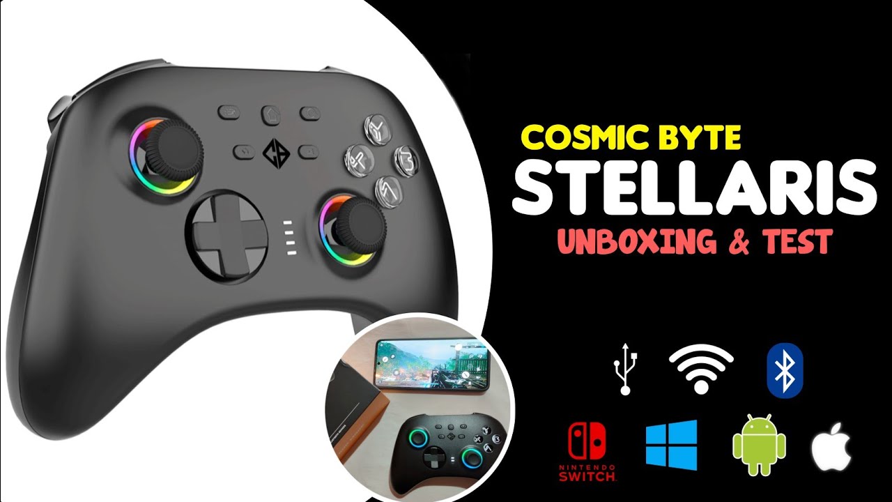 Cosmic Byte Stellaris Controller Unboxing from Elitehubs (for Android ...