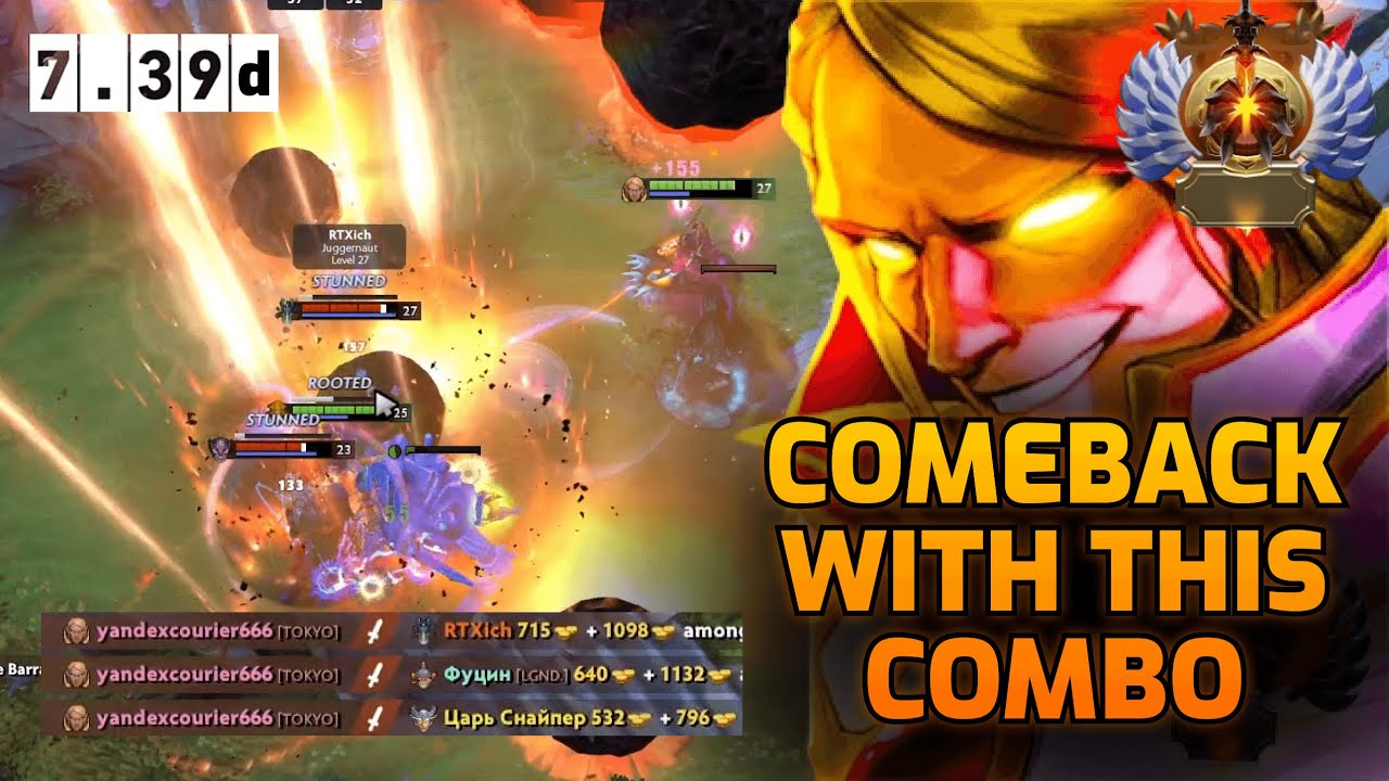 Immortal Invoker Refresher Orb Combo vs Boom Mid — Insane Comeback ...
