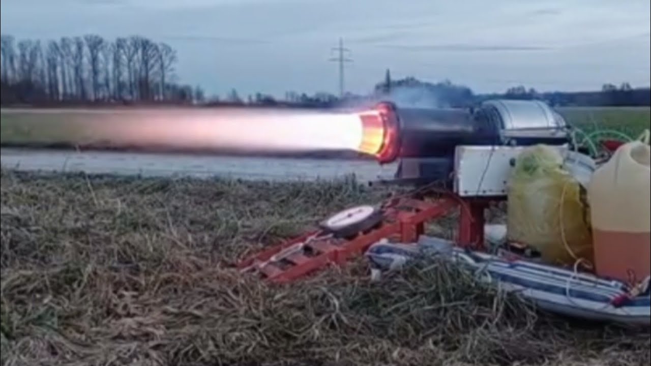 homemade turbojet engine with after burner turbine: turbo jet engine ...