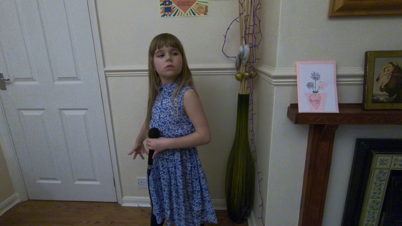 Somewhere only we know cover Hania Borowicz lat 7 - YouTube