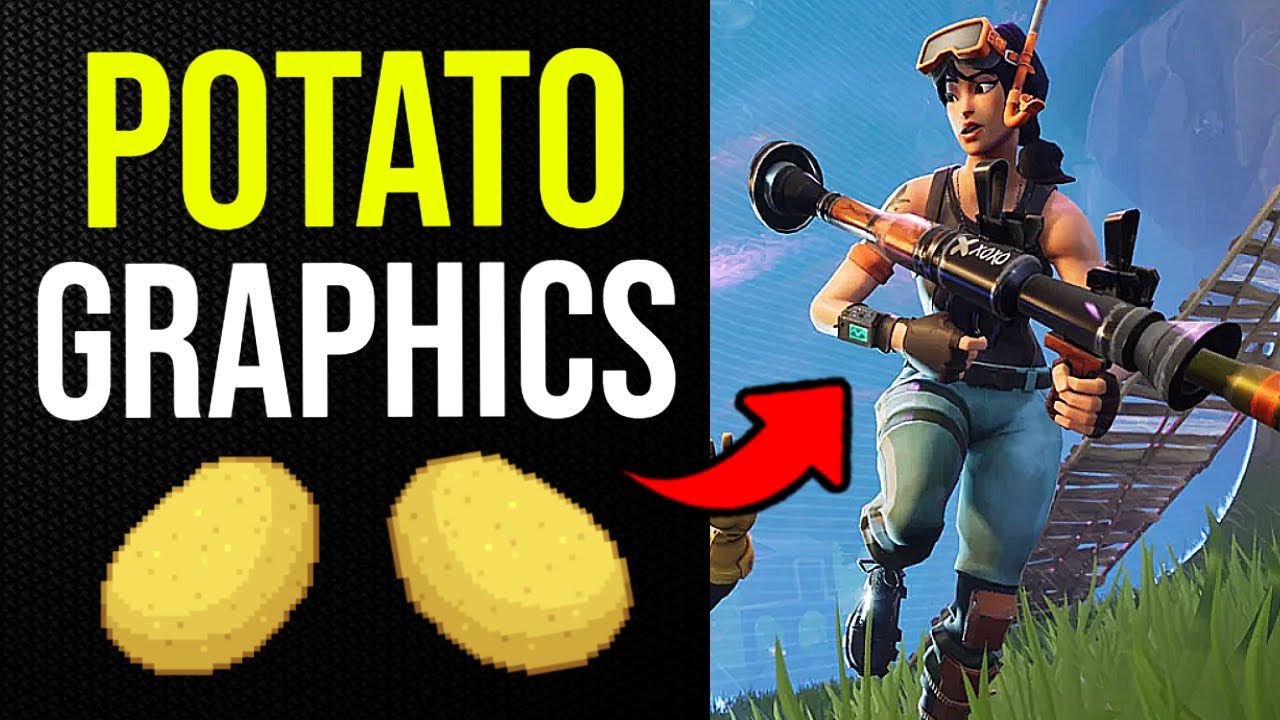 How to Get Potato Graphics in Fortnite WITHOUT Nvidia (2024) - YouTube