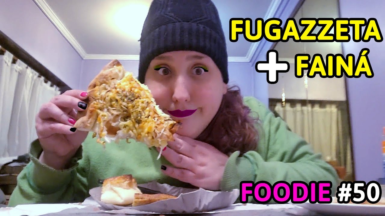 Probando FUGAZZETA Y FAINA - YouTube