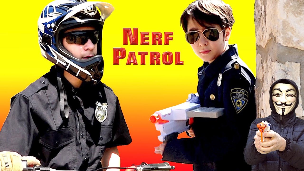 Nerf Patrol: The BEST Motorcycle Nerf War EVER!... WATCH to see who ...