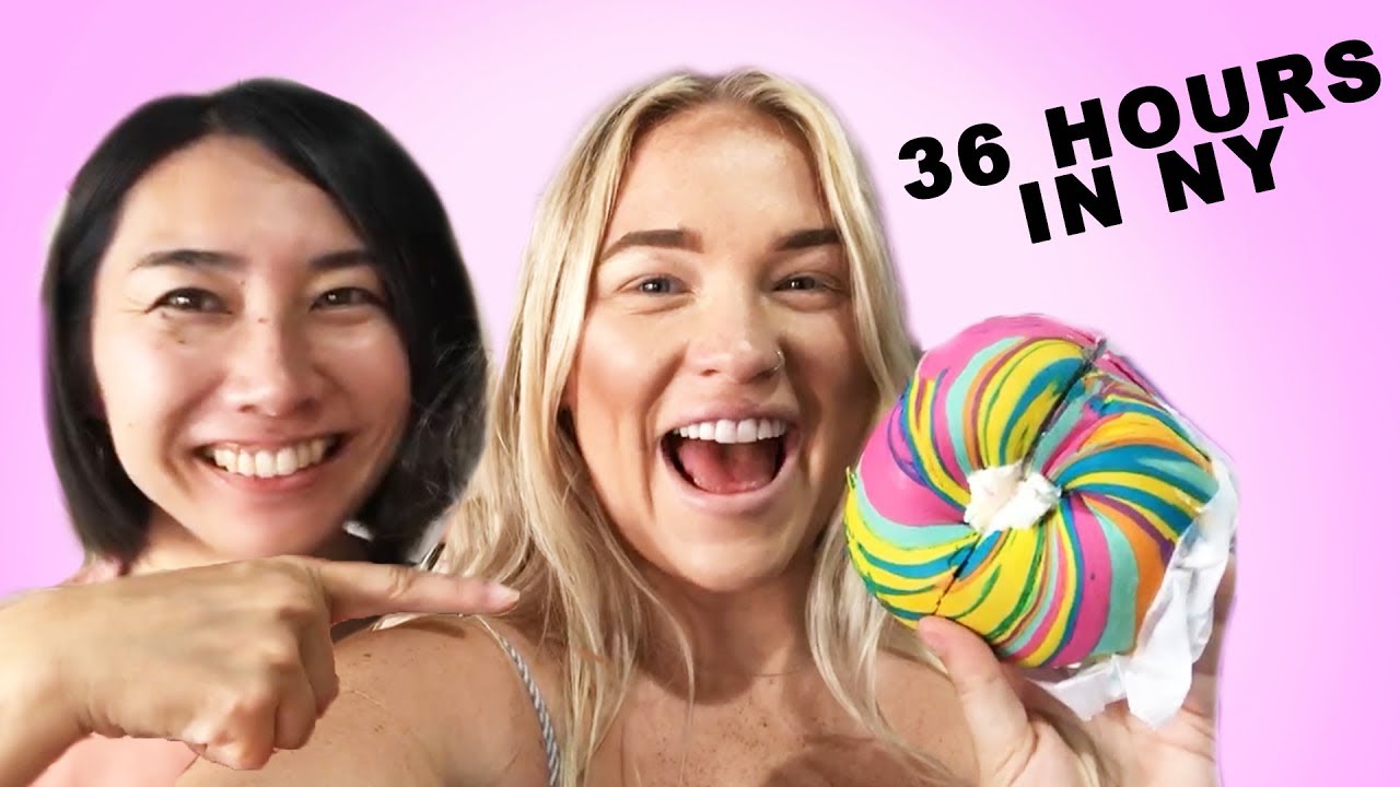 36 HOURS IN NEW YORK WITH RIE + BUZZFEED NY | Alix Traeger - YouTube