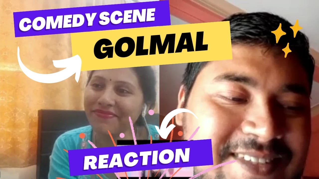 😆Comedy reaction of Golmaal Movie Trailer./Comedy Reaction Video/Hindi ...