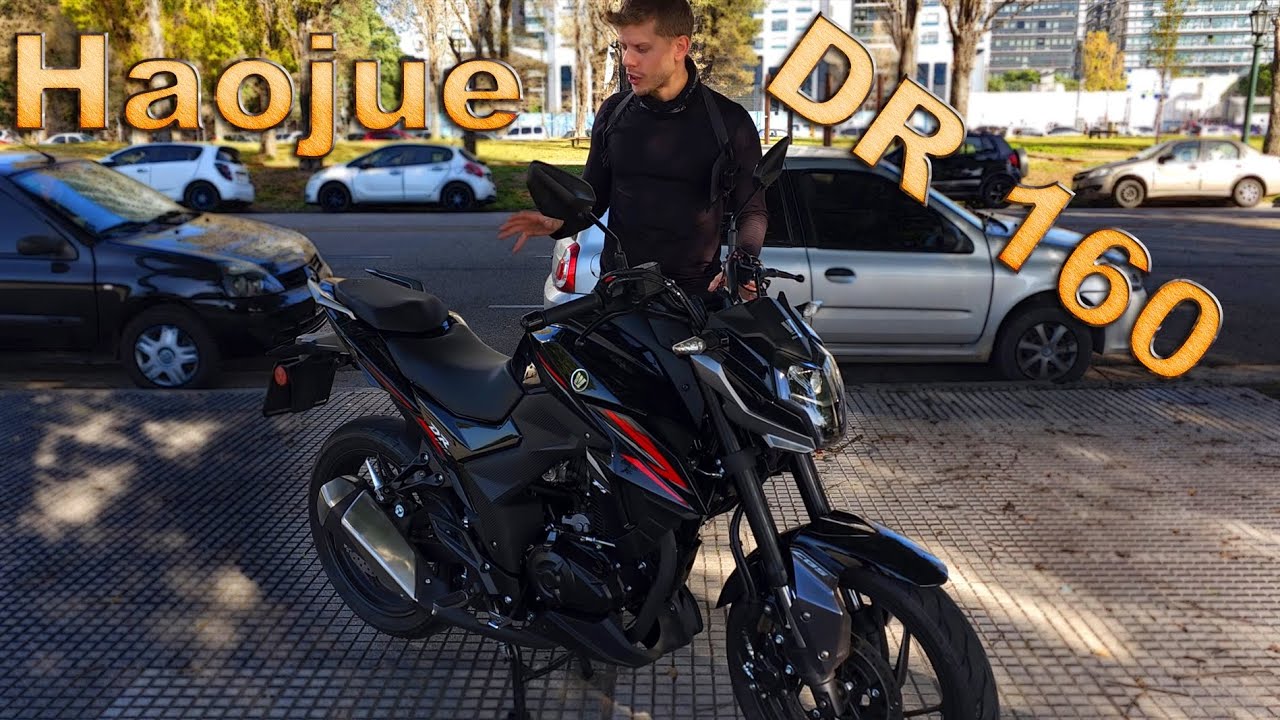 Review Haojue DR 160 - YouTube