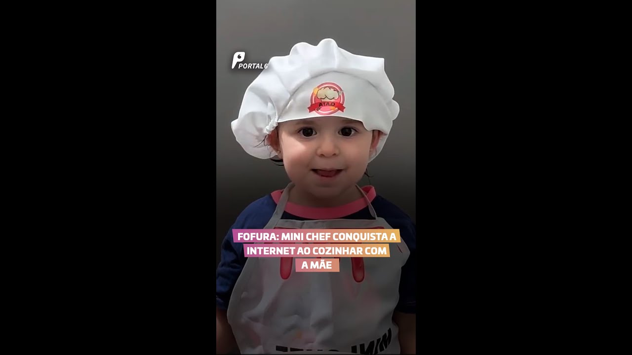 Fofura: mini chef conquista a internet ao cozinhar com a mãe - YouTube