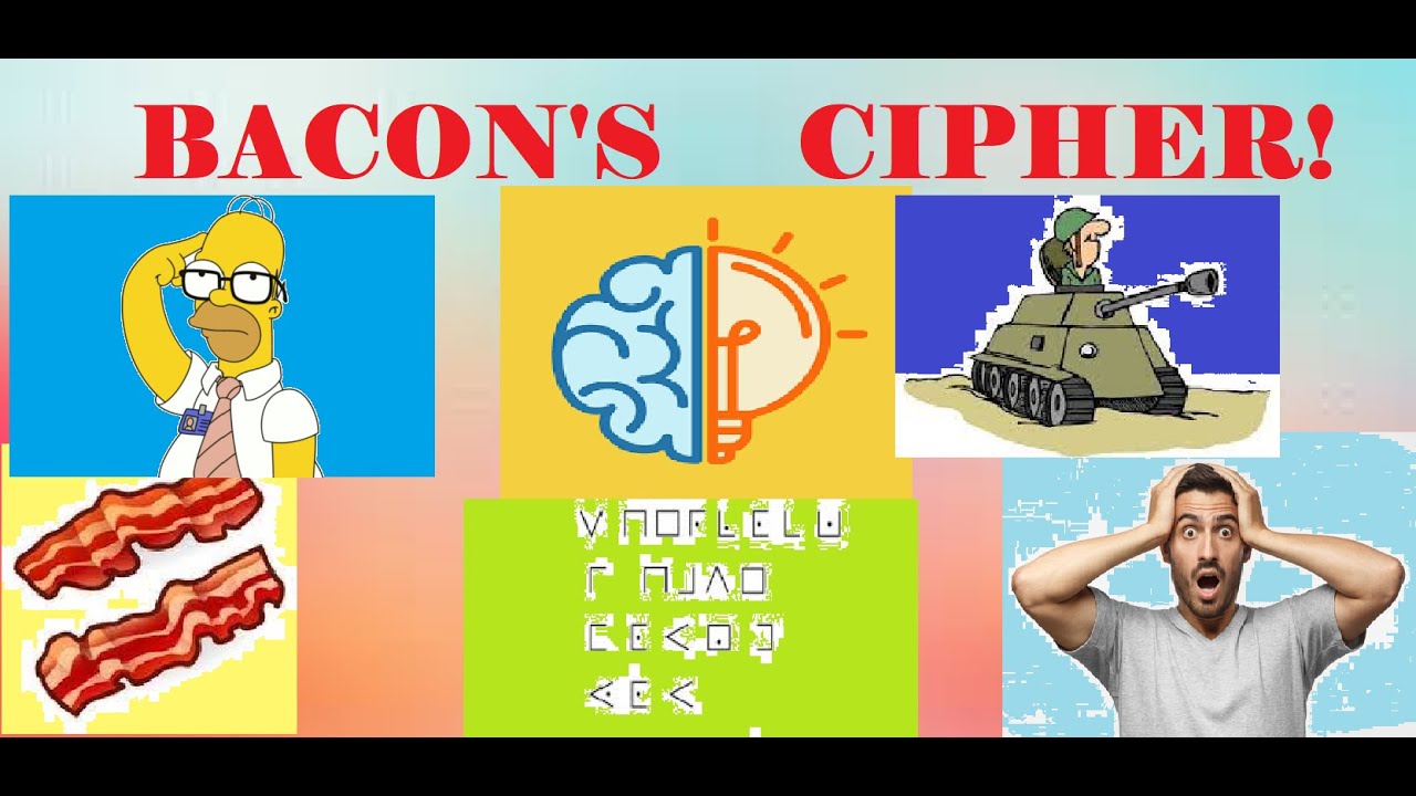 BACON'S CIPHER in Hindi | CODE AND DECODE - YouTube
