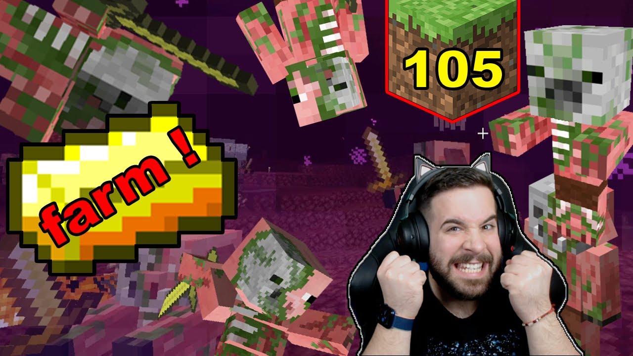 TÉNYLEG egyszerű ARANY FARM a MINECRAFTBAN ! | KIVISSZÜK a MINECRAFTOT ...