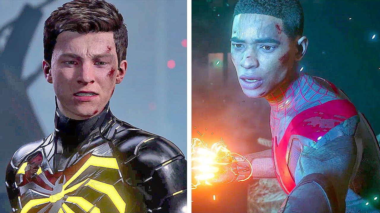 Marvel's Spider-Man - Miles's Last Fight Vs Peter's Last Fight - YouTube