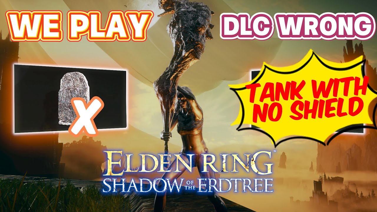 Elden Ring DLC - OP Face Tank Build WITHOUT a Shield! BLOODFIEND'S ARM BUILD, We Play DLC WRONG ...