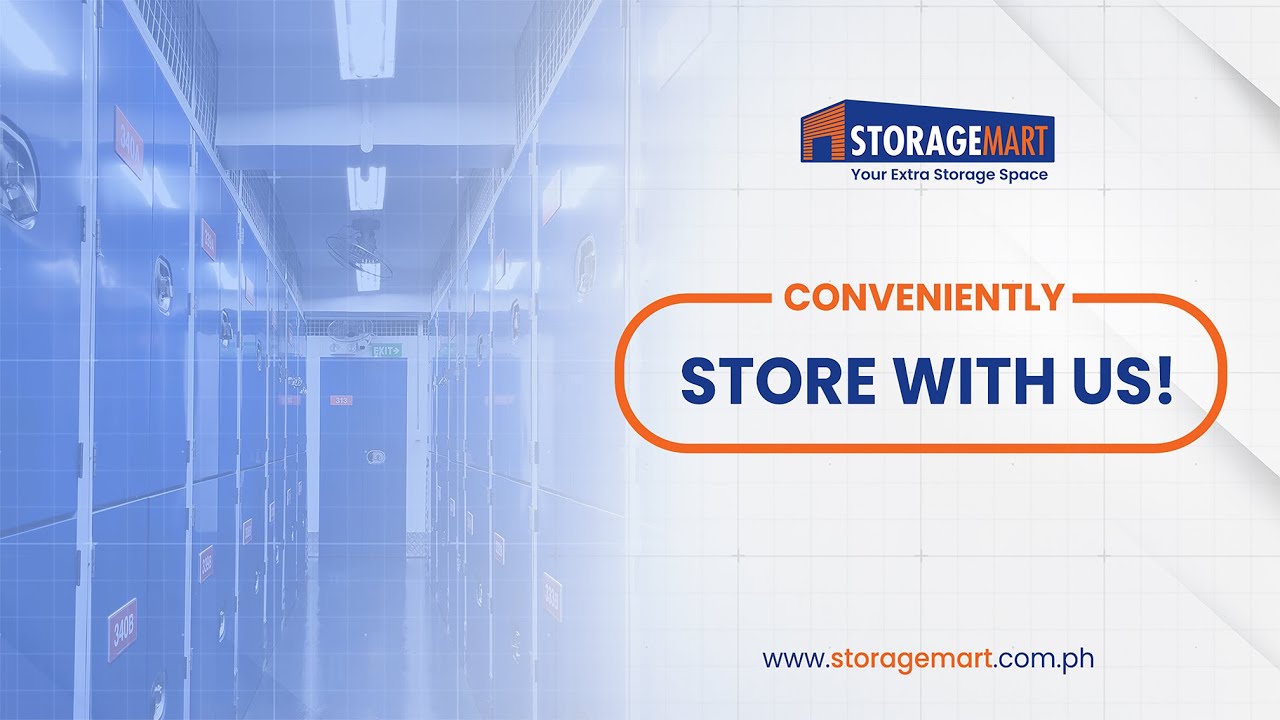 Conveniently Store with StorageMart | StorageMart PH - YouTube