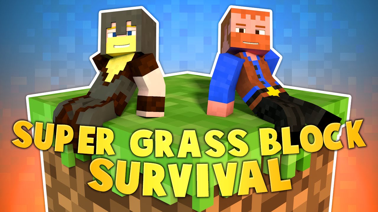SUPER GRASS BLOCK SURVIVAL (Ep.3) ★ Minecraft: Dumb & Dumber - YouTube