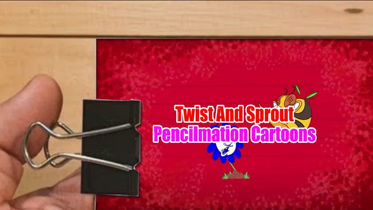 【Flip Book】 ”Twist And Sprout” - Pencilmation Cartoons！-Part 1 - YouTube