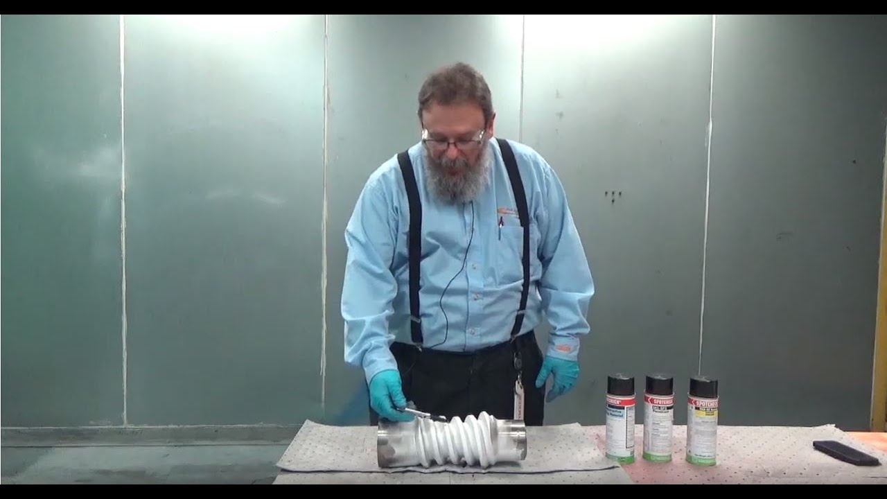 How to Perform a Dye Penetrant Check - Part 2 - YouTube