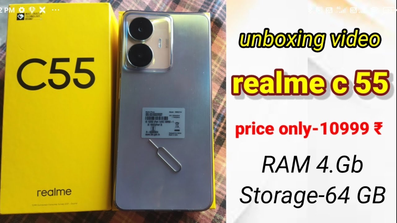 realme mobile modal c55 Price only 10999₹ best performance low prie ...
