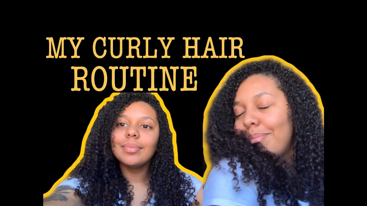 SIMPLE & EASY CURLY HAIR ROUTINE!! |JezzyMariee - YouTube