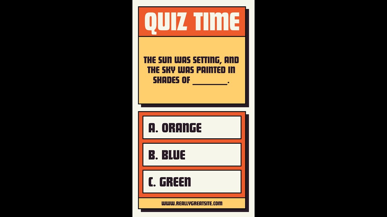 Fill in the blank quiz for kids #guess #quiz #childrenseducation # ...