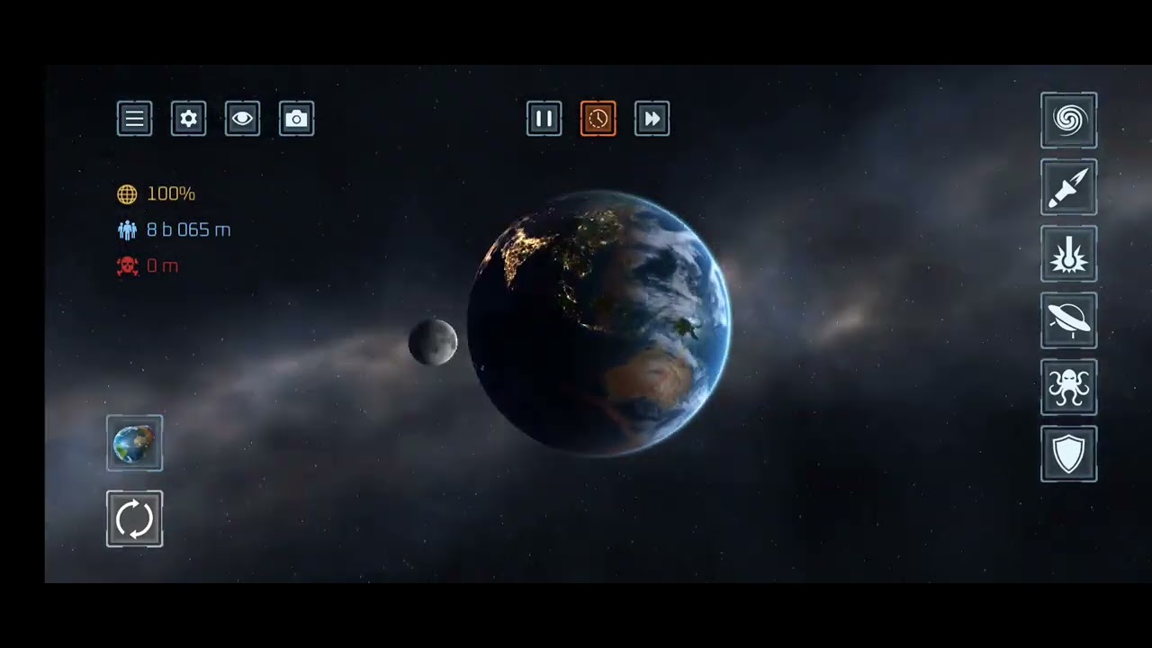 Moon wakes up in solar smash - YouTube
