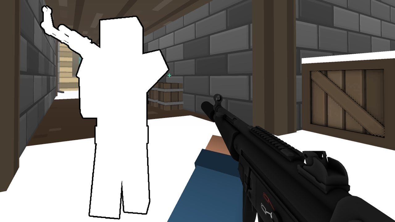Playing Krunker... BUT EVERYONE IS INVISIBLE? - YouTube