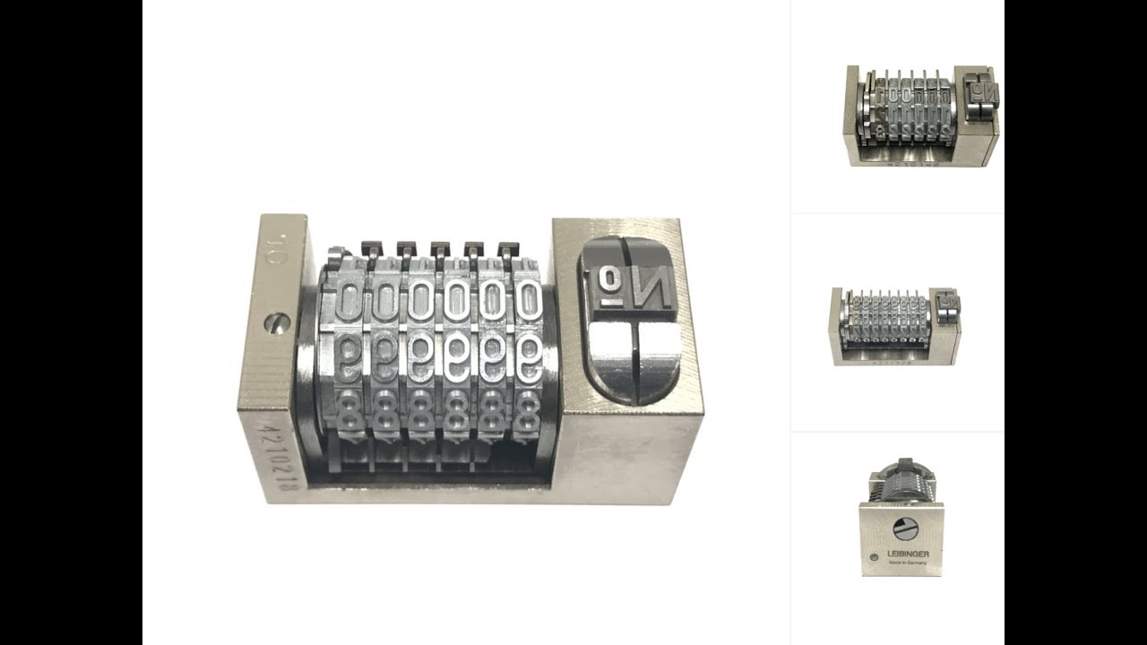 Leibinger Numbering Machines For Heidelberg Model 10, Model 13, Model ...