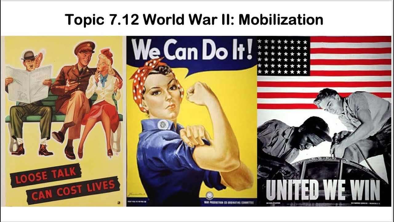 7.12 WWII Mobilization - YouTube