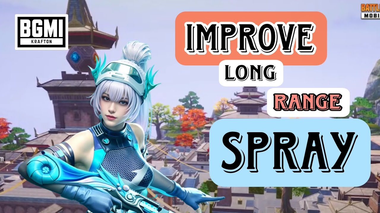 How to improve long range spray || BGMI || @WOLVERINEGAMINGYTT #bgmi ...